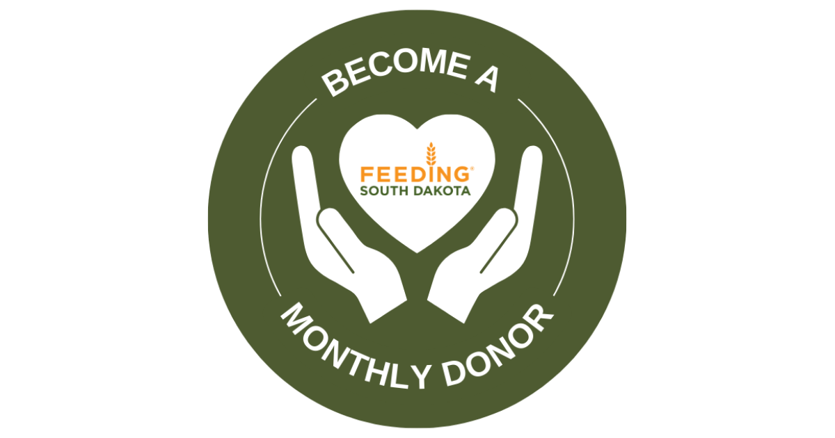 Become A Monthly Donor | Feeding South Dakota